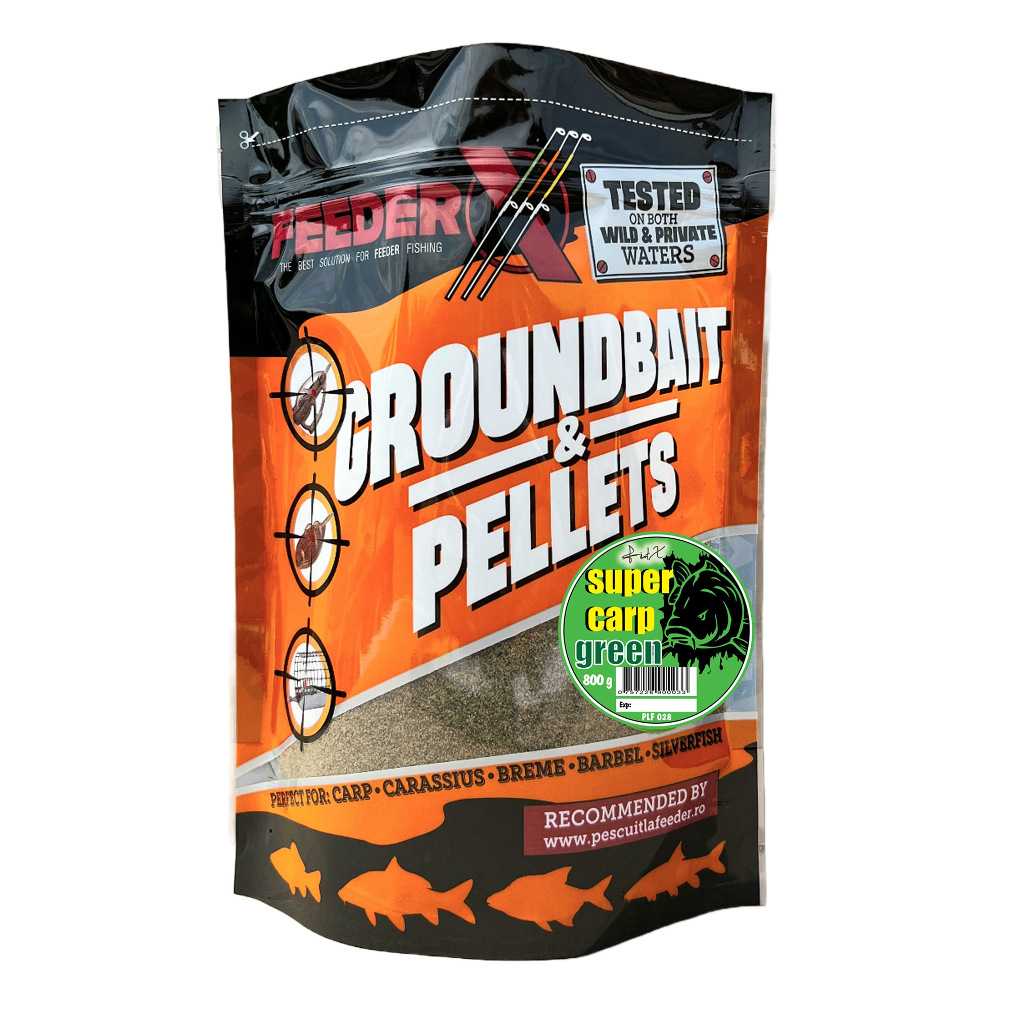 Nada FeederX Super Carp Green 800gr - eMAG.ro