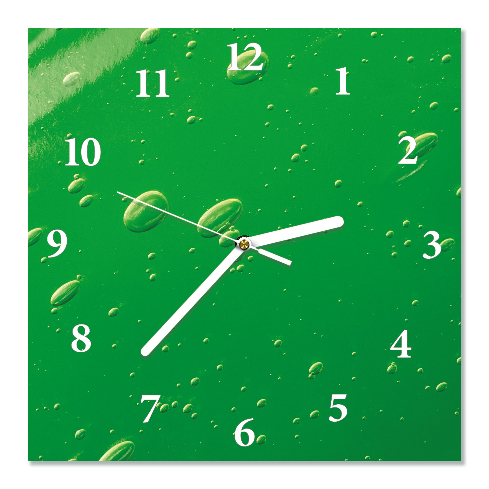 Ceas decorativ, Cosy Planet, Sticla securizata, 30 x 30 cm, Model ...