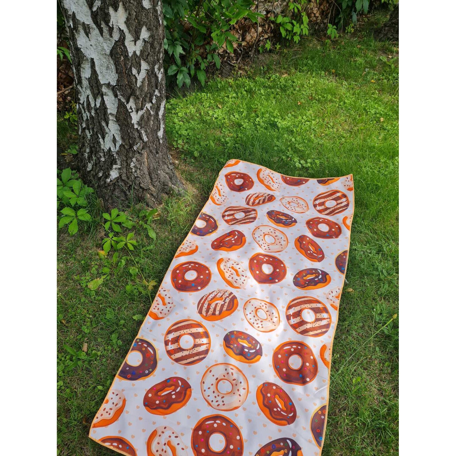 Prosop de plaja 70x140 model gogosi crema - eMAG.ro