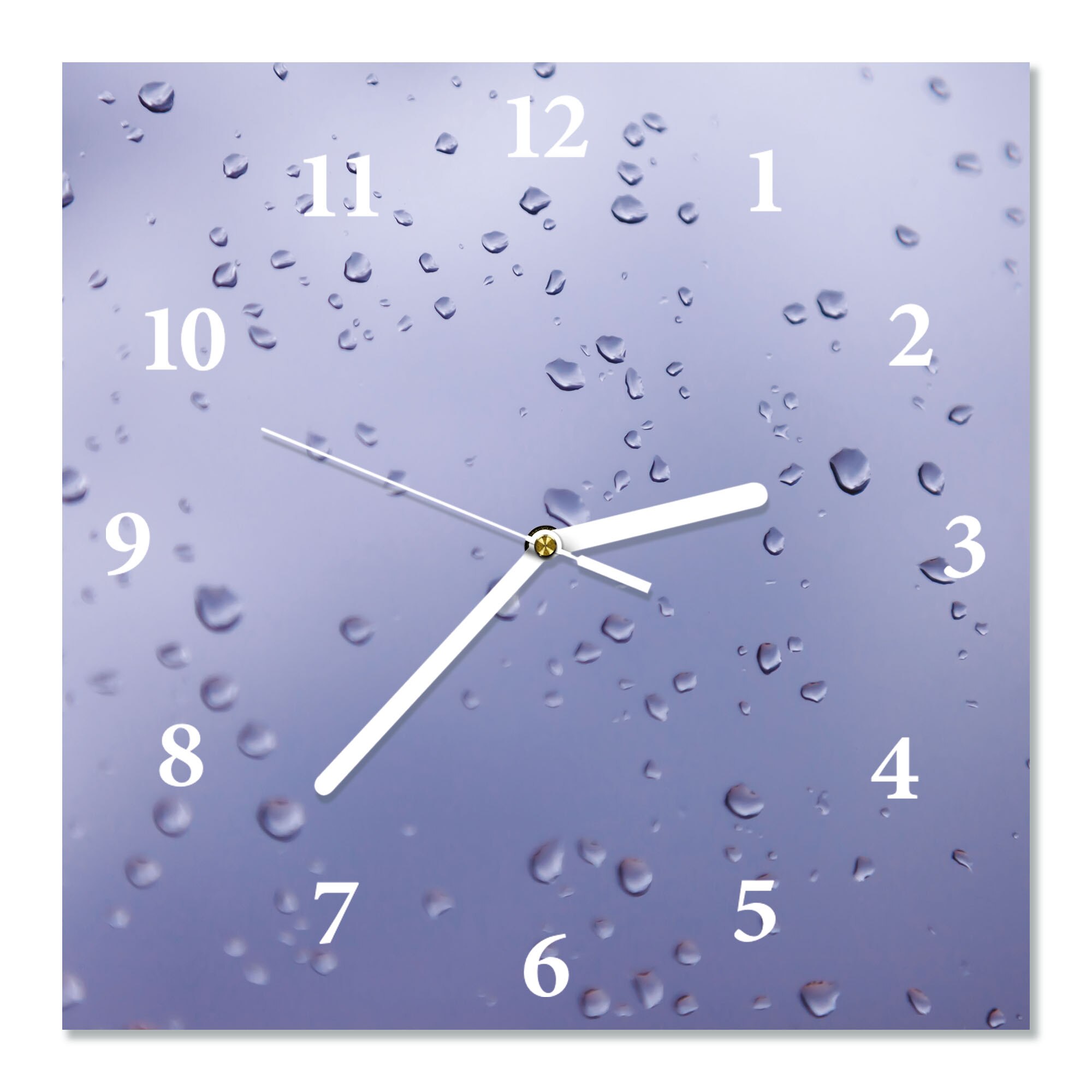 Ceas decorativ, Cosy Planet, Sticla securizata, 30 x 30 cm, Model ...