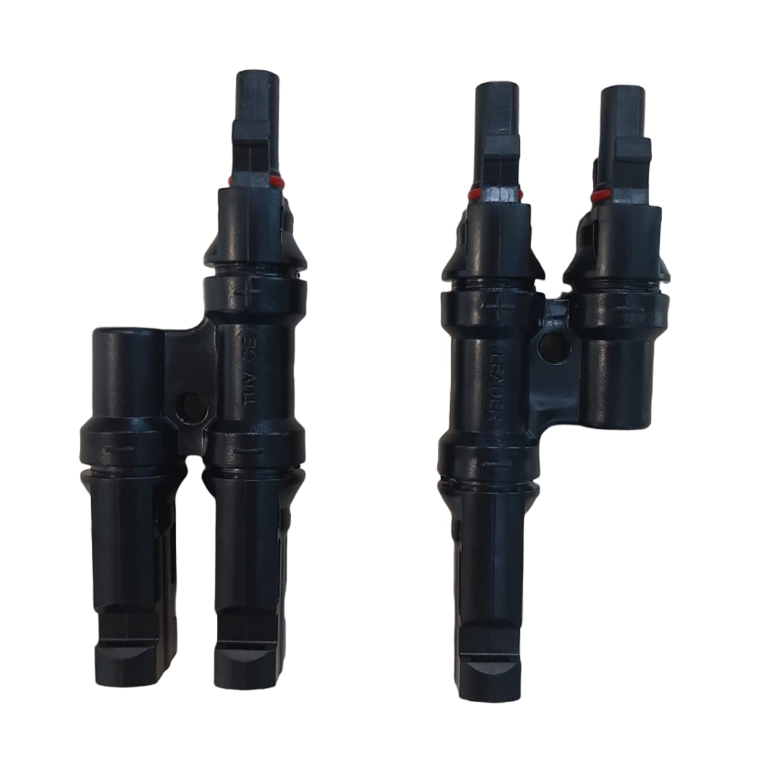 Set conector Y MC4 IP67 pentru cablu solar 4 mmp 1500V DC - eMAG.ro