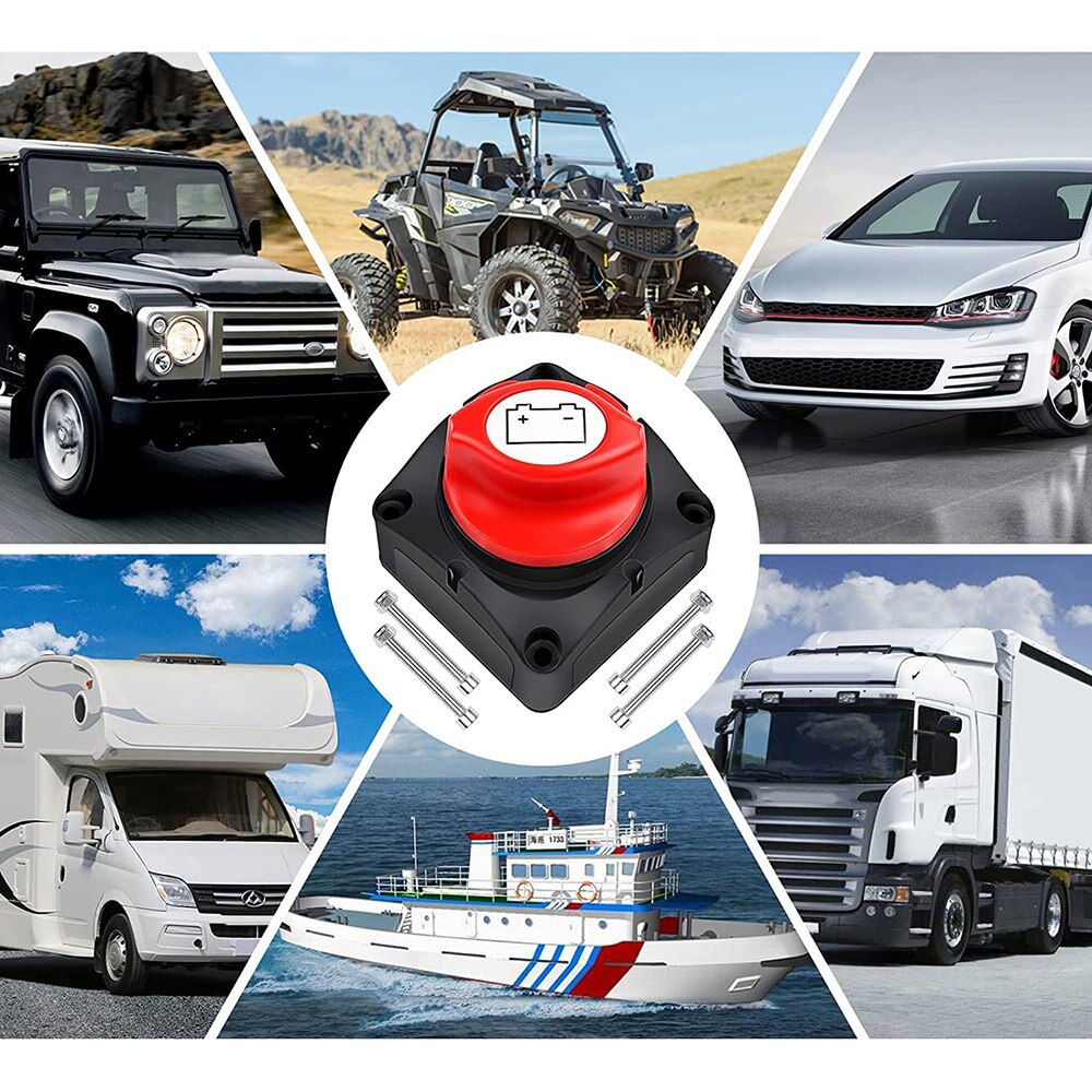 Contact general heblu intrerupator, 350A, 12V - 48V, on/off, Chigoods ...