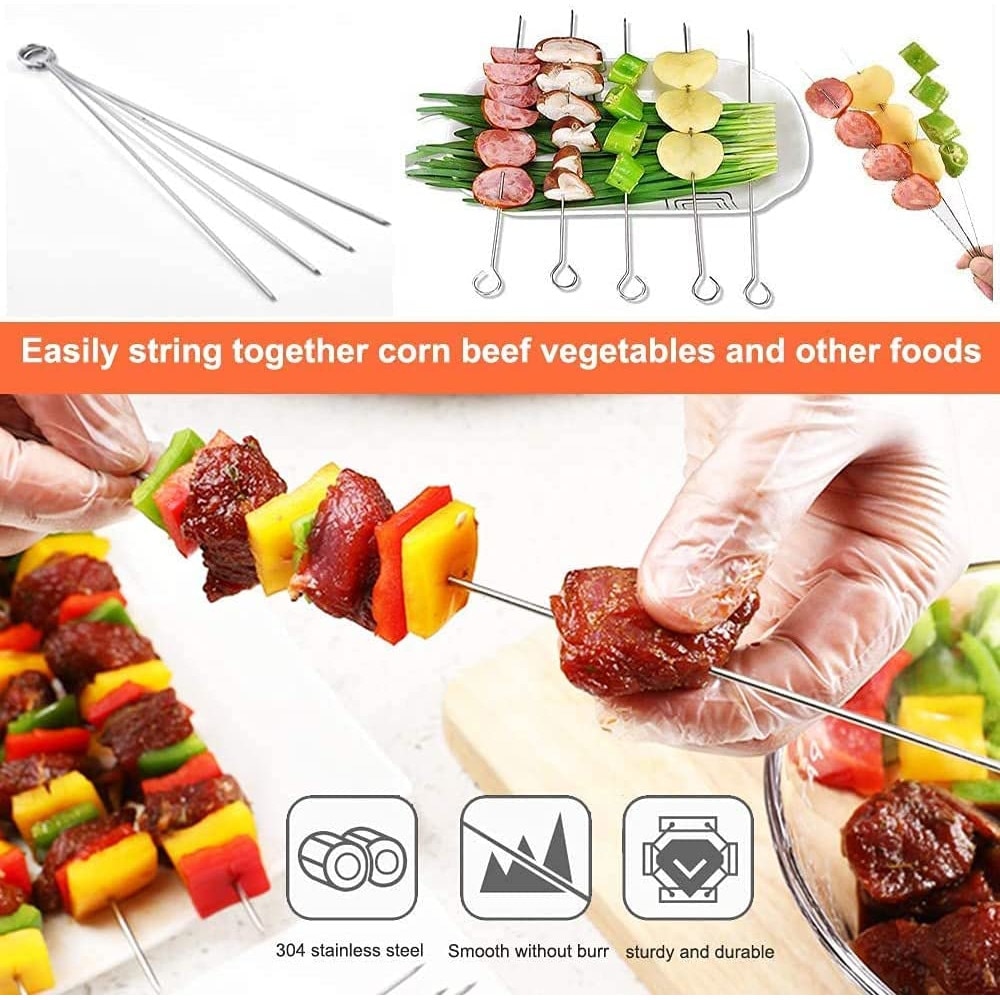 Set 20 accesorii gratar OutDoor din otel inoxidabil de calitate ...