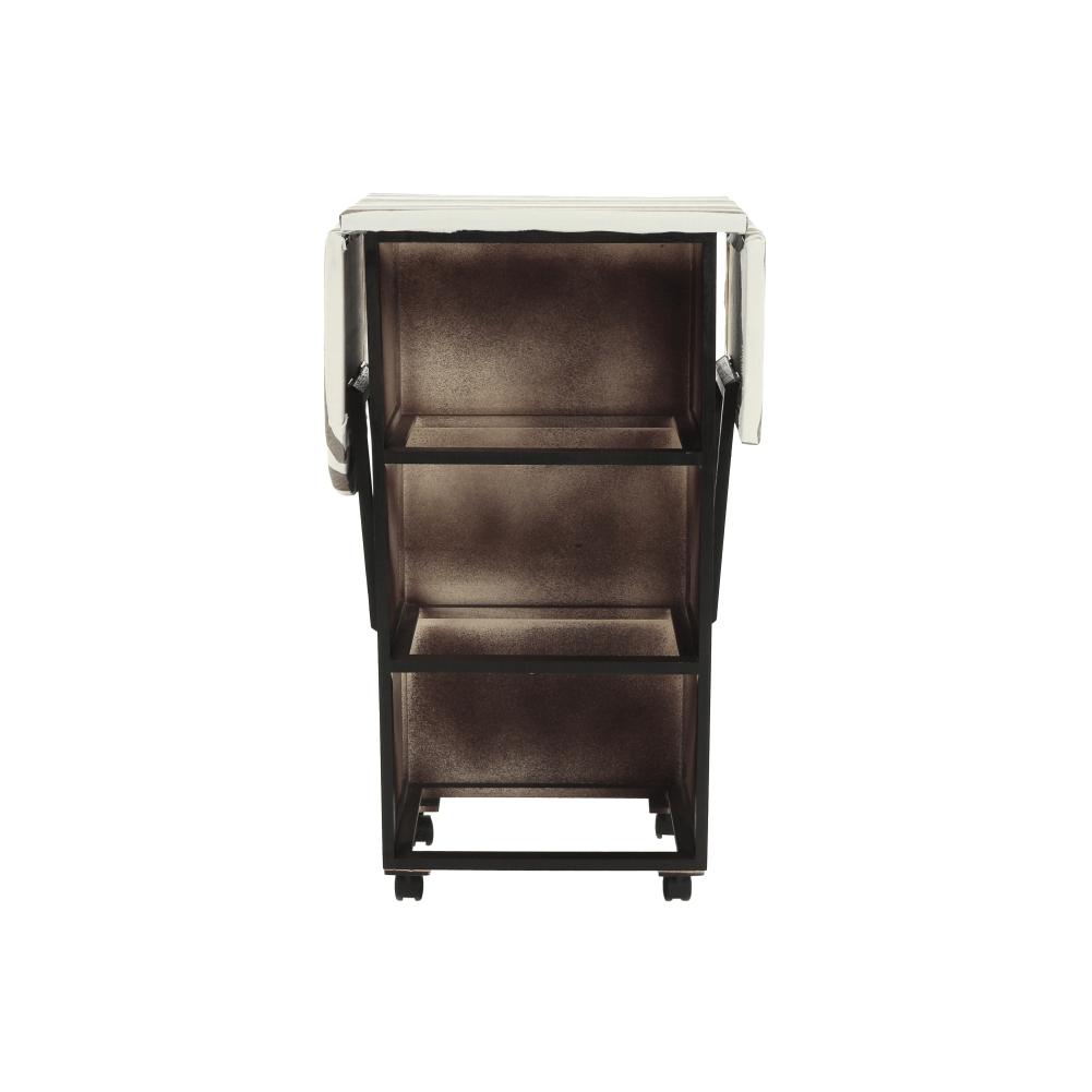 Masa de calcat DacEnergy©, pliabila, 3 cosuri de rachita, 2 roti cu ...