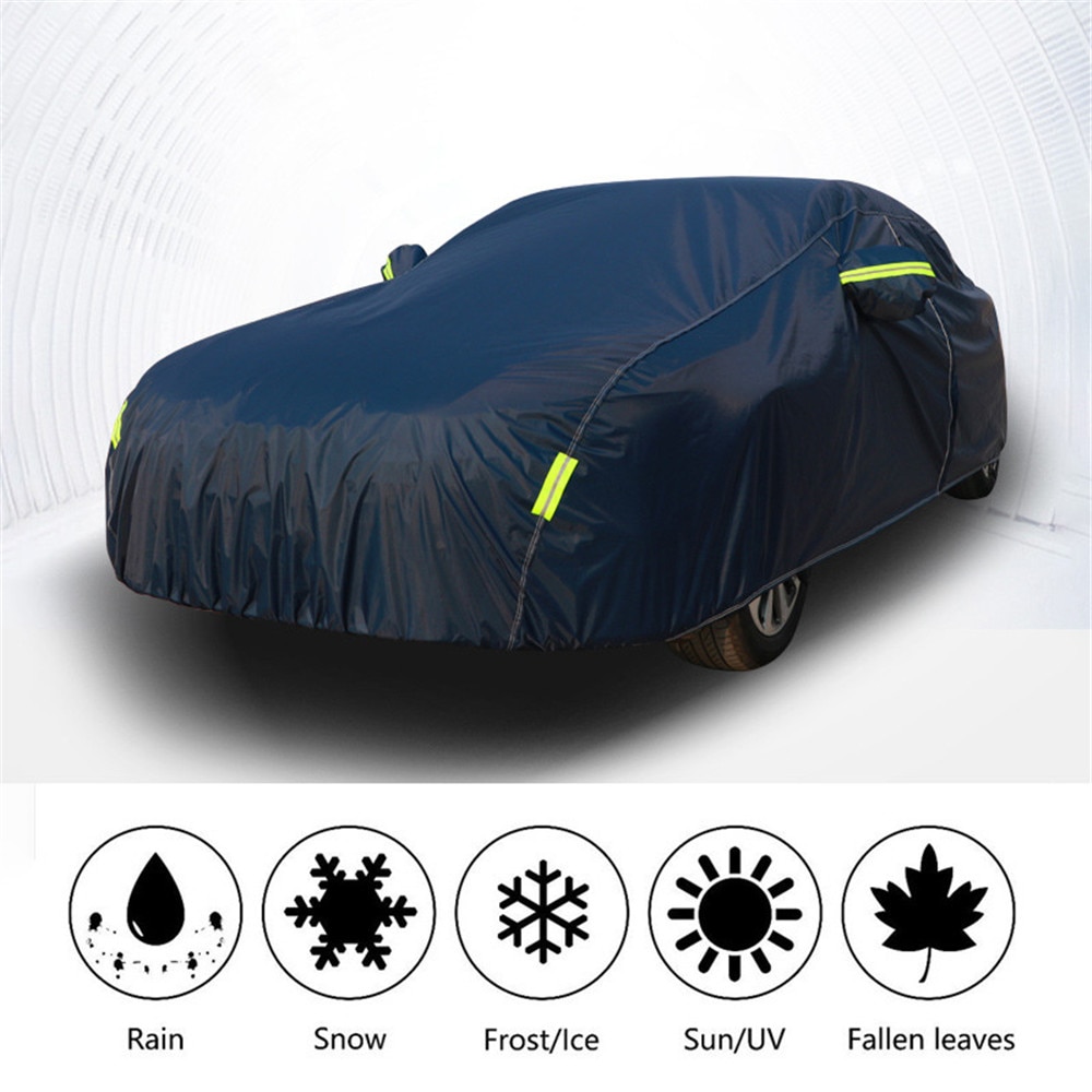 Husa exterior auto, WALALLA, Universal, Protectie UV/Ploaie/Praf/Zapada ...