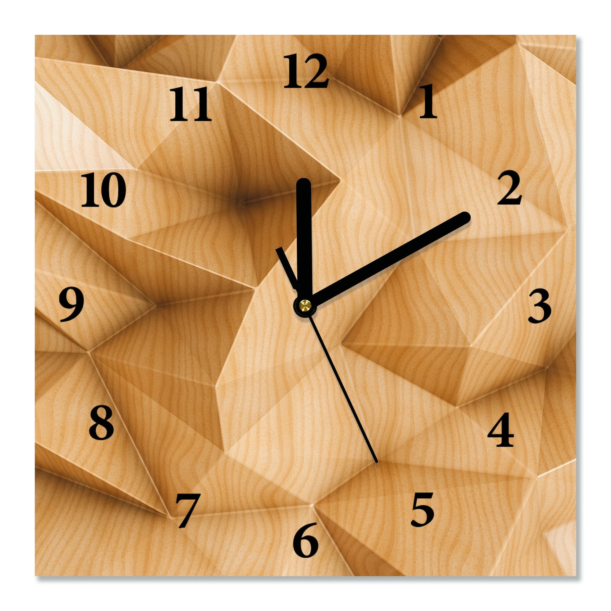 Ceas decorativ, Cosy Planet, Sticla securizata, 30 x 30 cm, Model ...