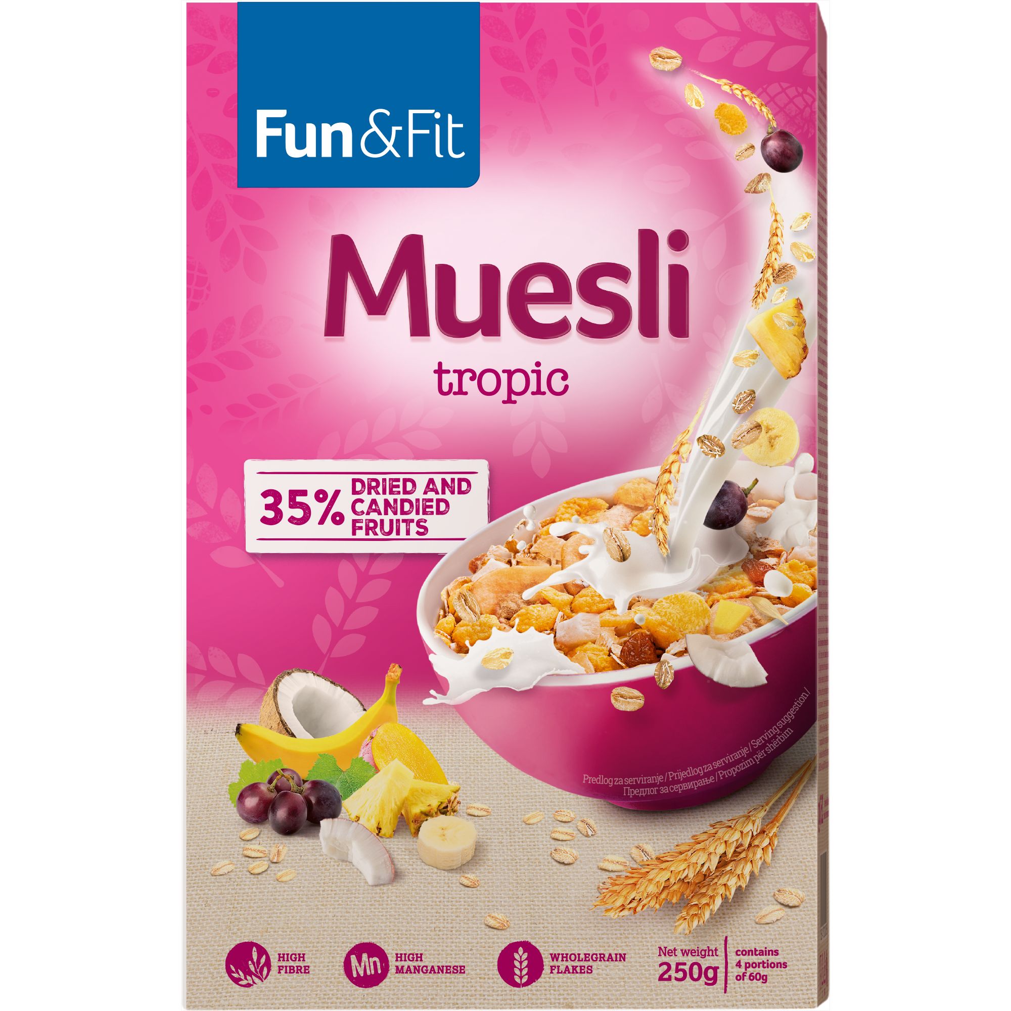 Jamijo Müzli tropic, 250g - eMAG.hu