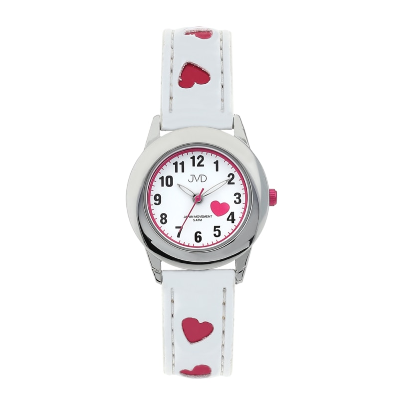 Ceas pentru copii, JVD, Inox/Poliuretan, Multicolor - eMAG.ro