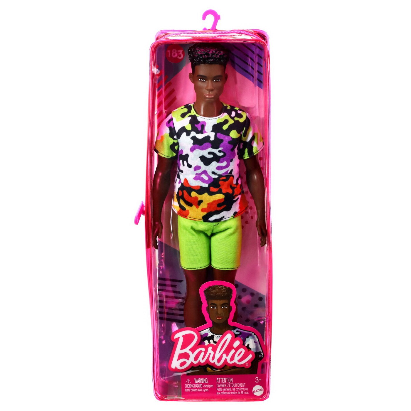 Papusa Barbie Fashionistas - Ken cu tinuta verde - eMAG.ro