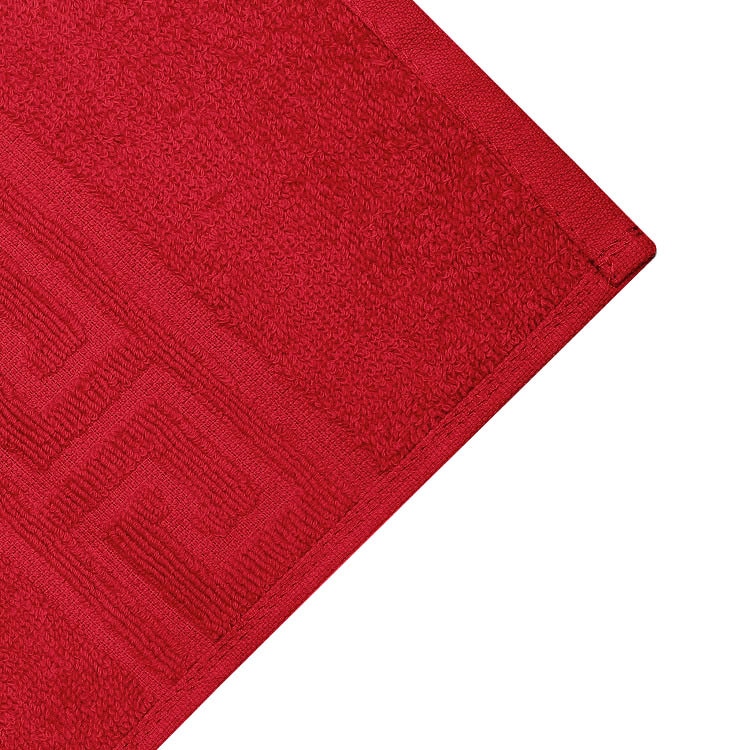 Prosop de corp 550 g/mp din bumbac 100%, dublu fir, Soft, Rosu, 70/140 ...
