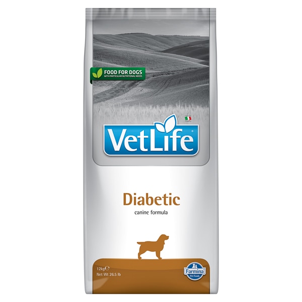 Hrana dietetica pentru caini, Vet Life Diabetic 12 kg - eMAG.ro