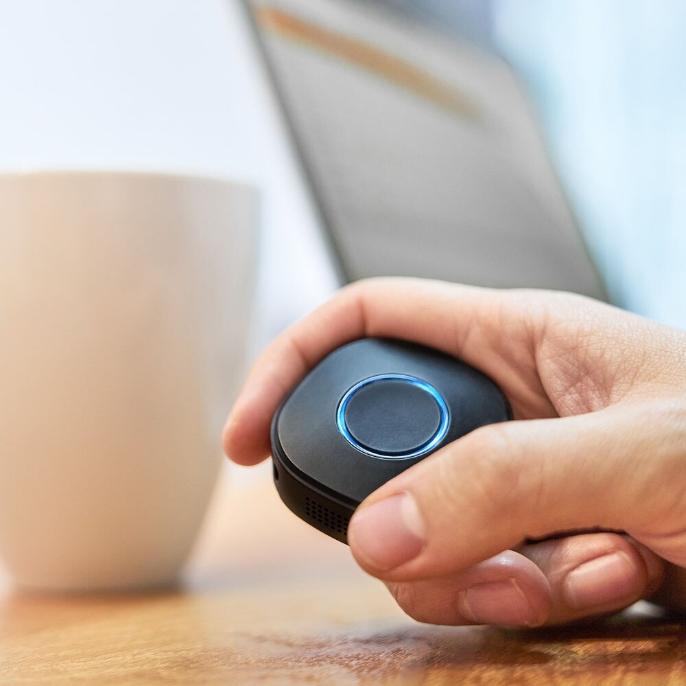 Telecomanda cu un singur buton wireless Shelly 1 - Negru, control ...