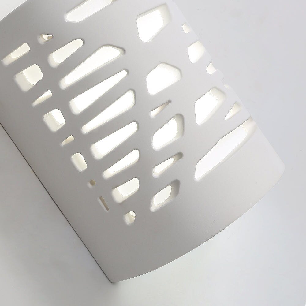 Aplica din gips LED Lampa perete simpla, Goeco, Design modern, 5W ...