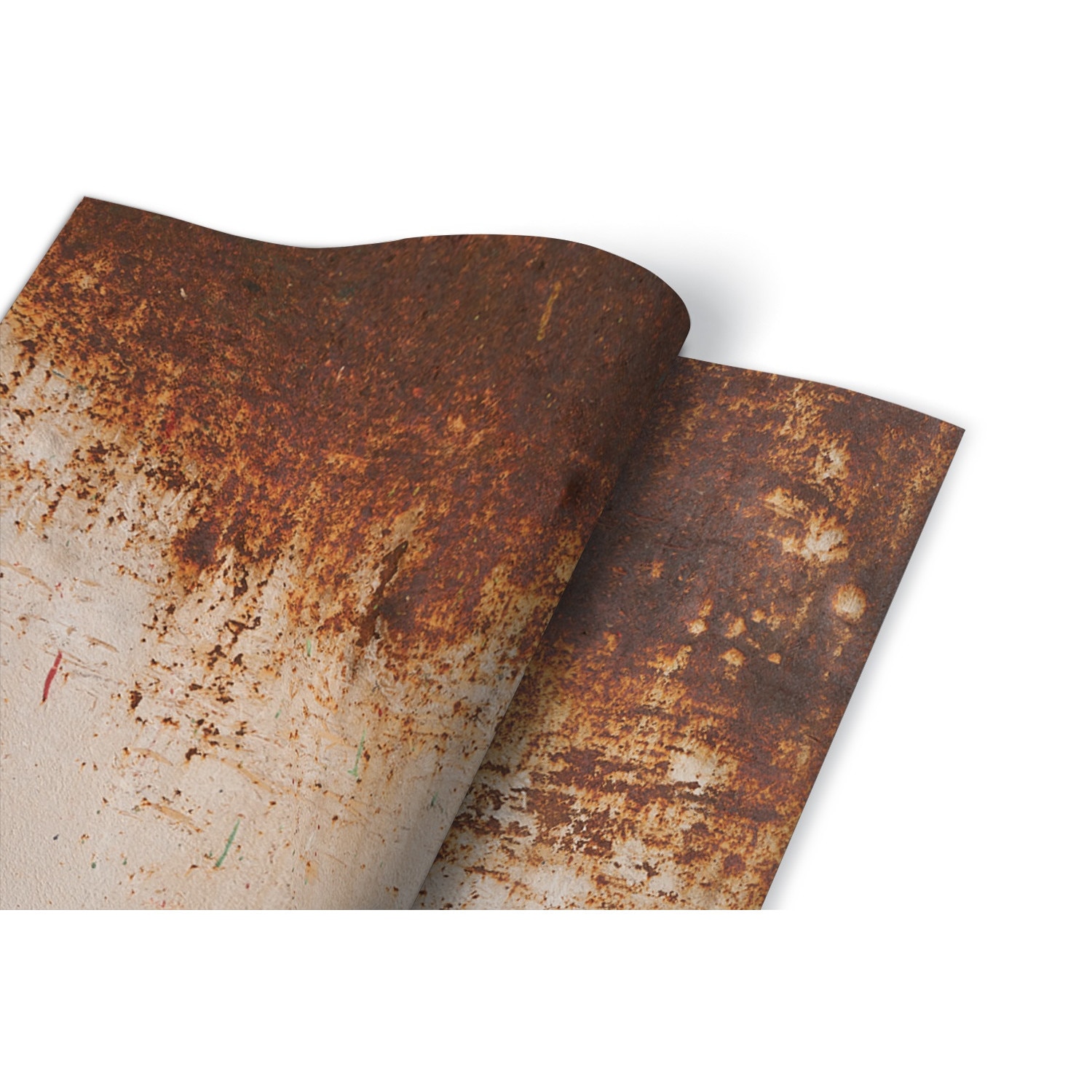 Folie PVC autoadeziva, Perete ruginit, Bej, 100 cm x 50 cm - eMAG.ro