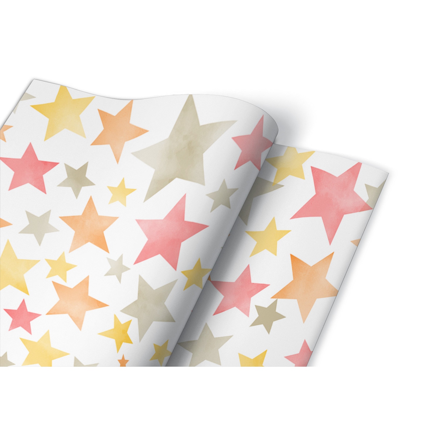 Folie PVC autoadeziva, Stele colorate, Multicolor, 100 cm x 50 cm - eMAG.ro