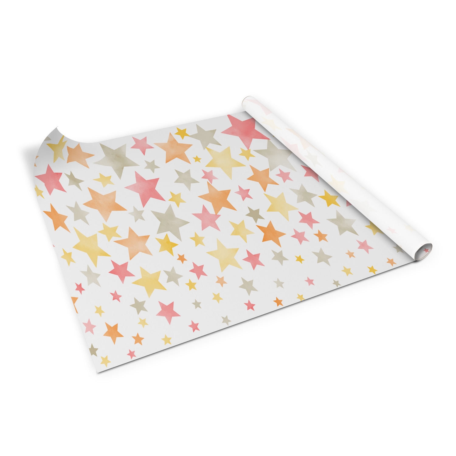 Folie PVC autoadeziva, Stele colorate, Multicolor, 100 cm x 50 cm - eMAG.ro