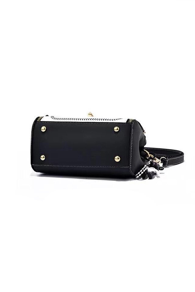 Geanta pentru femei, Crossbody fashion, Incuietoare geometrica, PVC ...