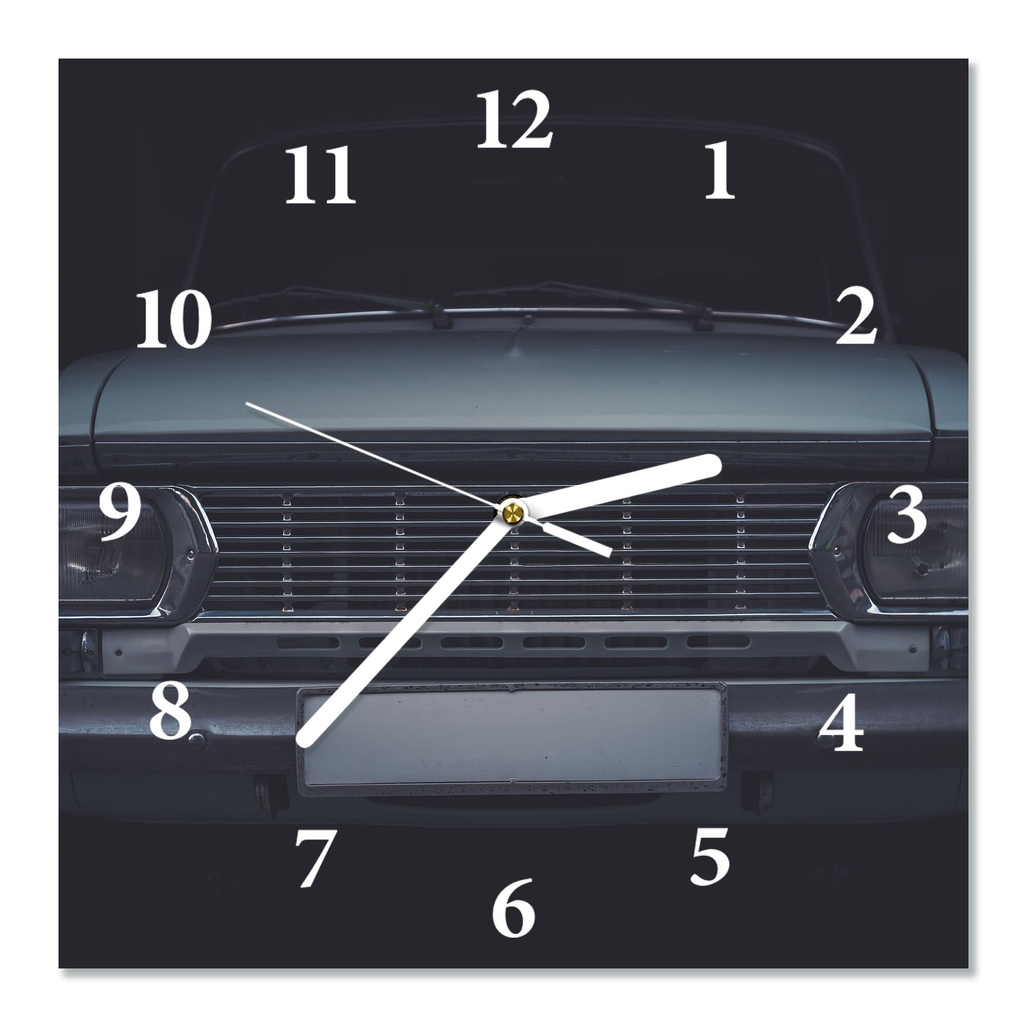 Ceas decorativ, Cosy Planet, Sticla securizata, 30 x 30 cm, Model ...