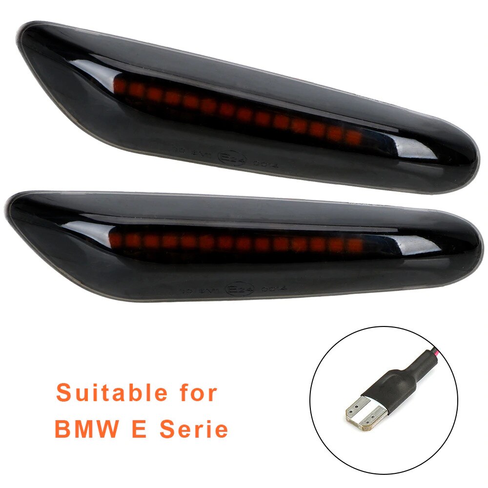 LinePartsBim dinamikus LED jelző készlet, BMW Series 3, 4, 5, X1, X3 E46 E60 E61 E81 E87 E82 E88 ...