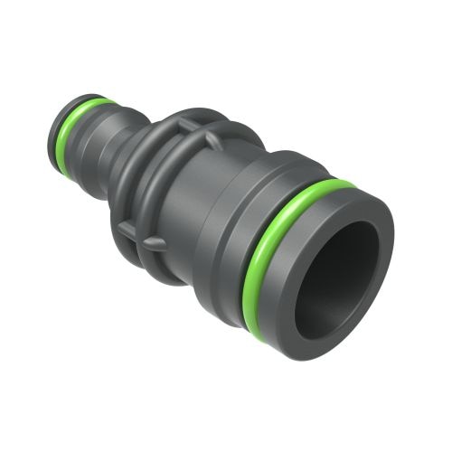 Conector furtun Geolia, cu 2 cai, plastic, Ø 3/4" - 1" - eMAG.ro