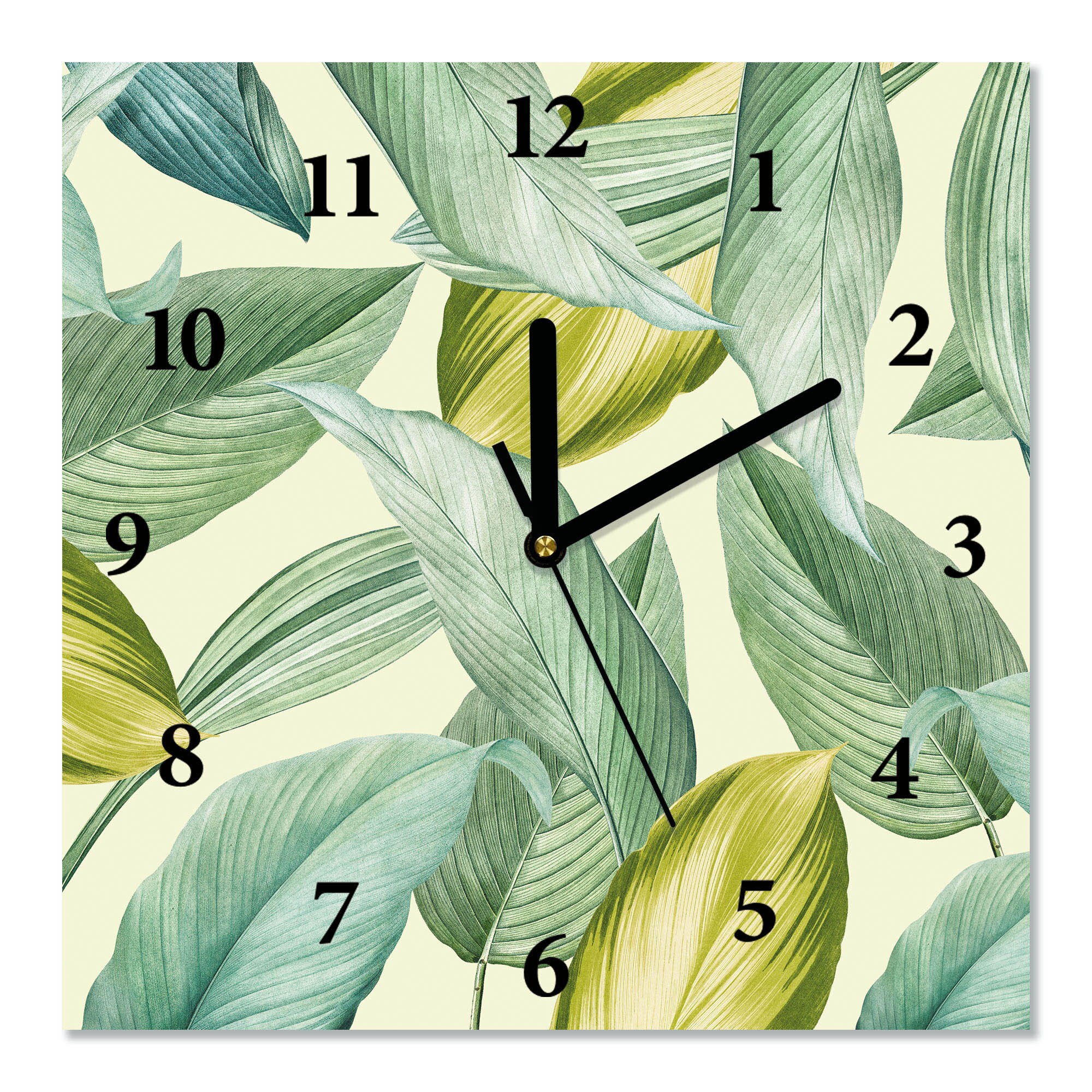 Ceas decorativ, Cosy Planet, Sticla securizata, 30 x 30 cm, Model ...