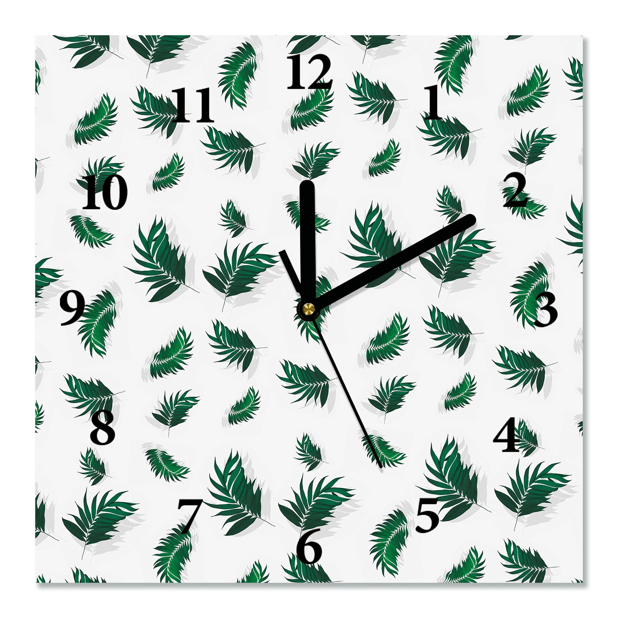 Ceas decorativ, Cosy Planet, Sticla securizata, 30 x 30 cm, Model ...