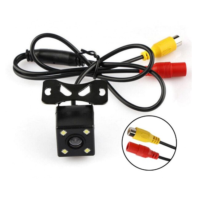 Camera video auto marsarier, mers inapoi, spate cu 4 leduri iluminare ...