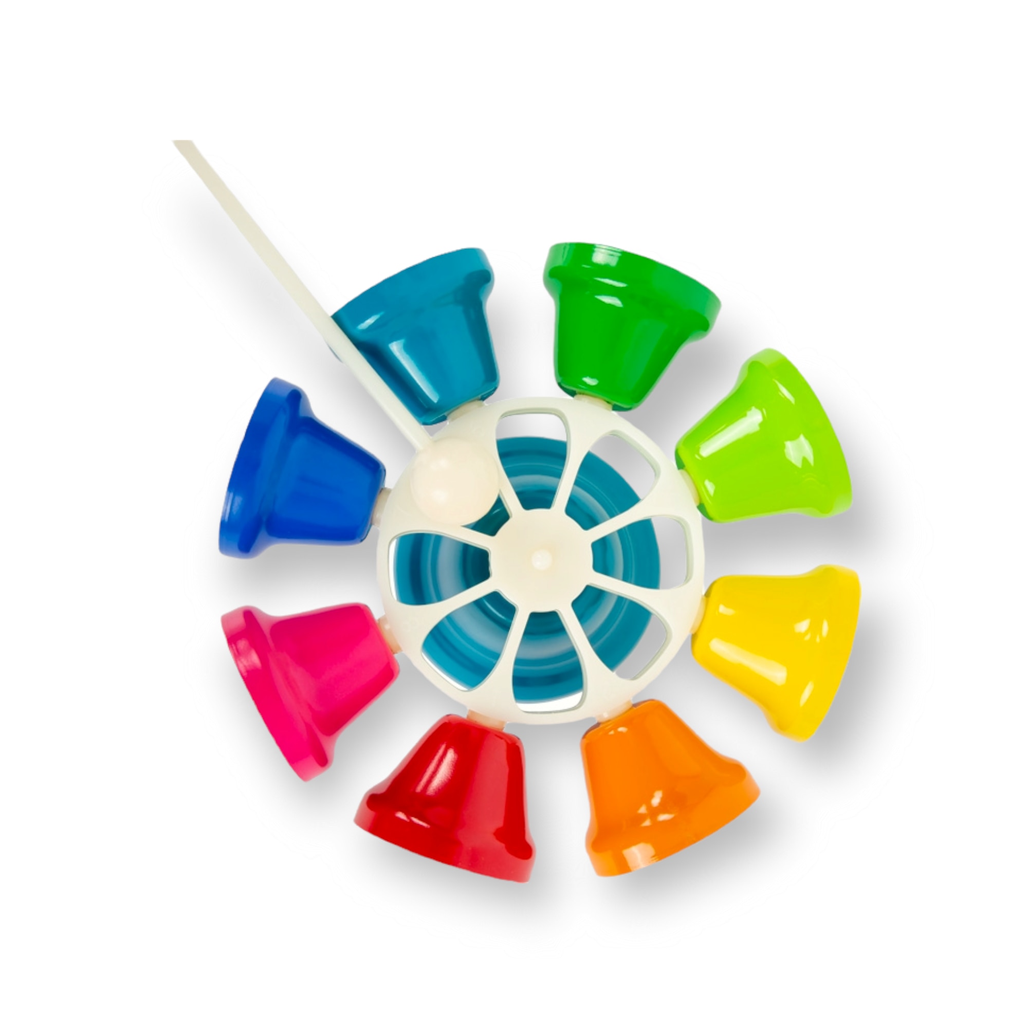 Carusel din 8 clopotei multicolori, Legler - eMAG.ro