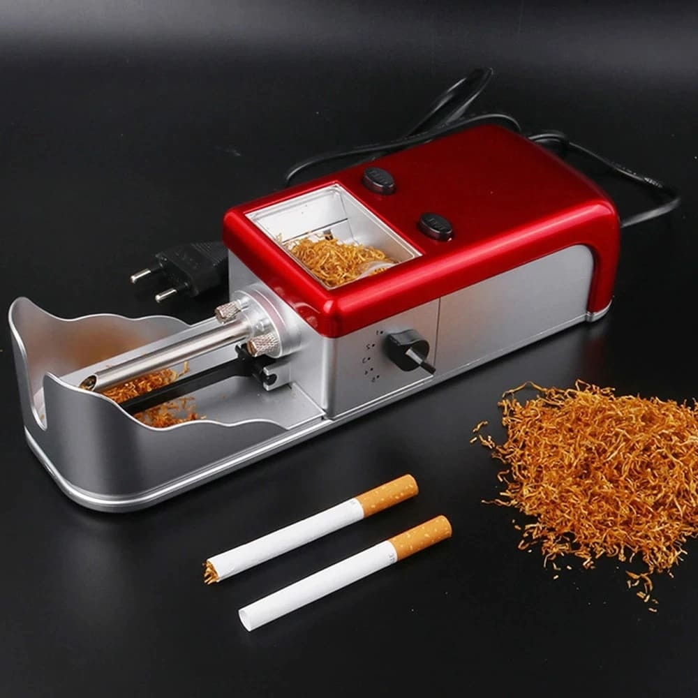 Nagy méretű elektromos cigarettatöltő gép - piros - eMAG.hu