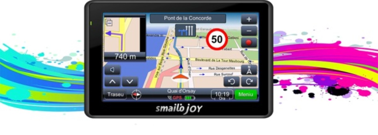 Sistem de navigatie Smailo Joy V2, harta Full Europe - eMAG.ro