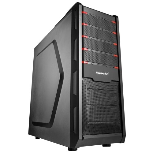 Carcasa Segotep C2R, Mid Tower/ATX, fara sursa, Rosie - eMAG.ro