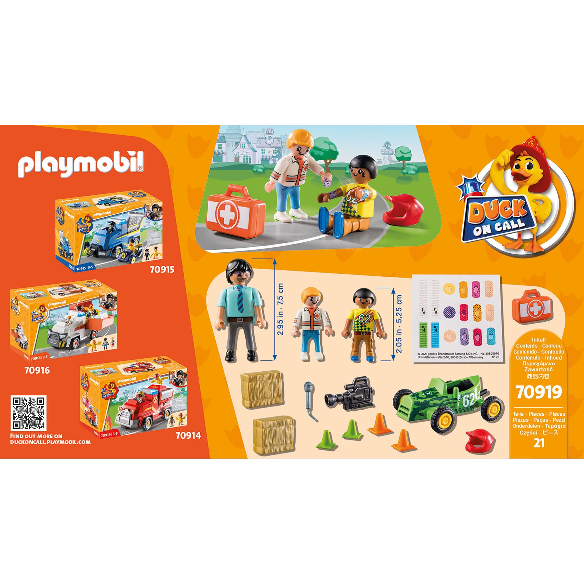 Playmobil Duck On Call - Помощ на състезател - eMAG.bg