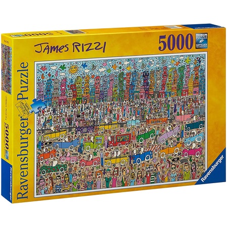 Ravensburger puzzle - James Rizzi, 5000 darab - eMAG.hu