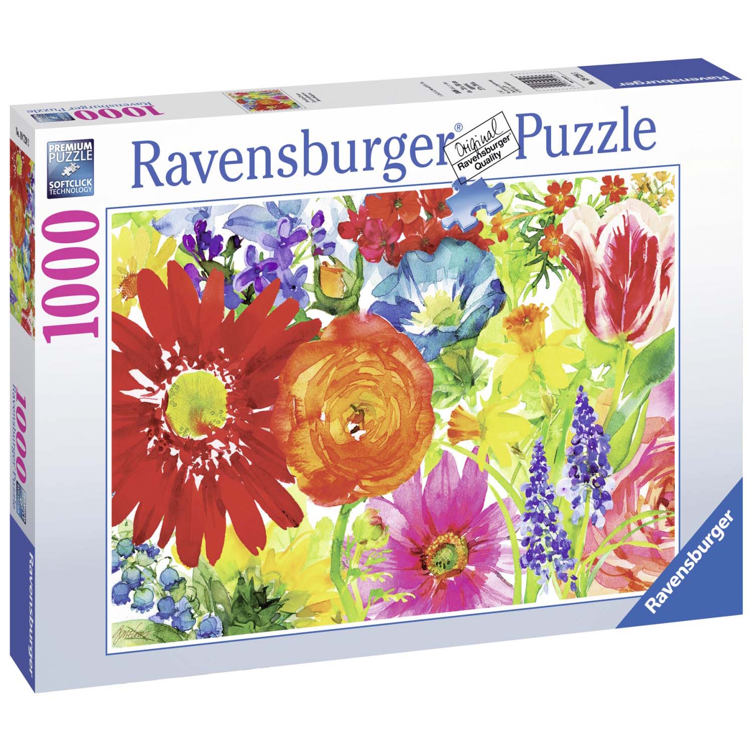 Puzzle Ravensburger - Flori abundente, 1000 piese - eMAG.ro