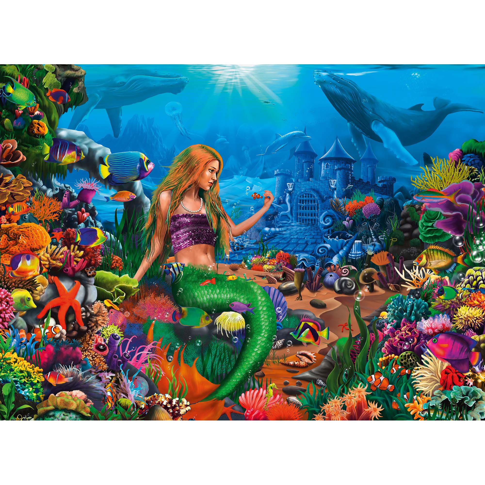 Puzzle Ravensburger XXL - Sirena, 200 piese - eMAG.ro