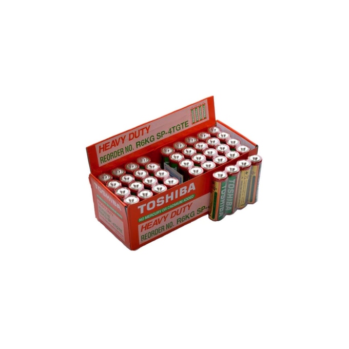 Set Baterii alcaline Toshiba, AAA, 40 bucati/ cutie - eMAG.ro