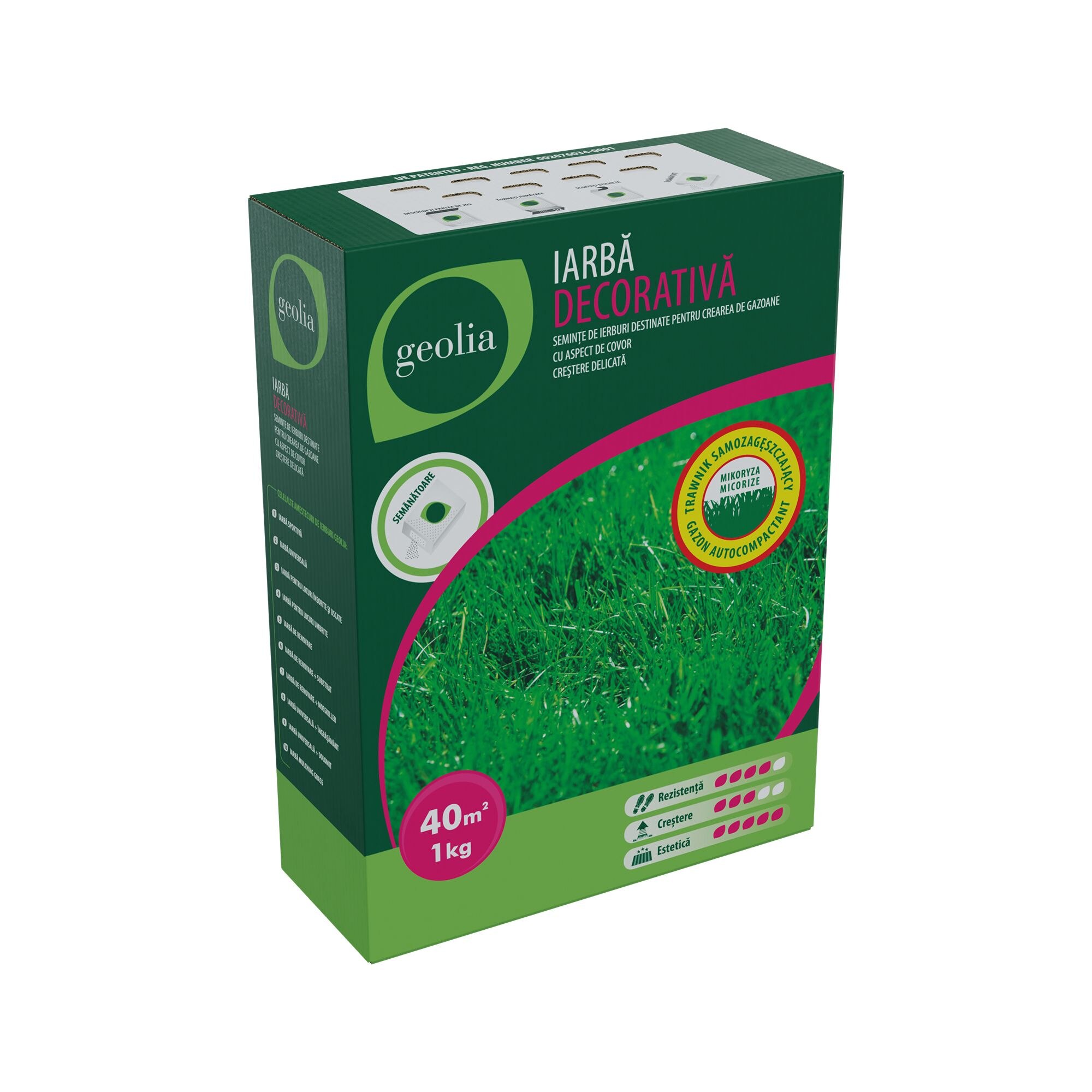 Seminte gazon decorativ Geolia, 1 kg - eMAG.ro
