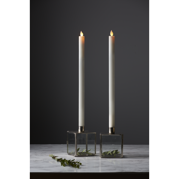 Set 2 lumanari LED Star Trading, Ceara, Efect de flacara reala, 2.4 x ...