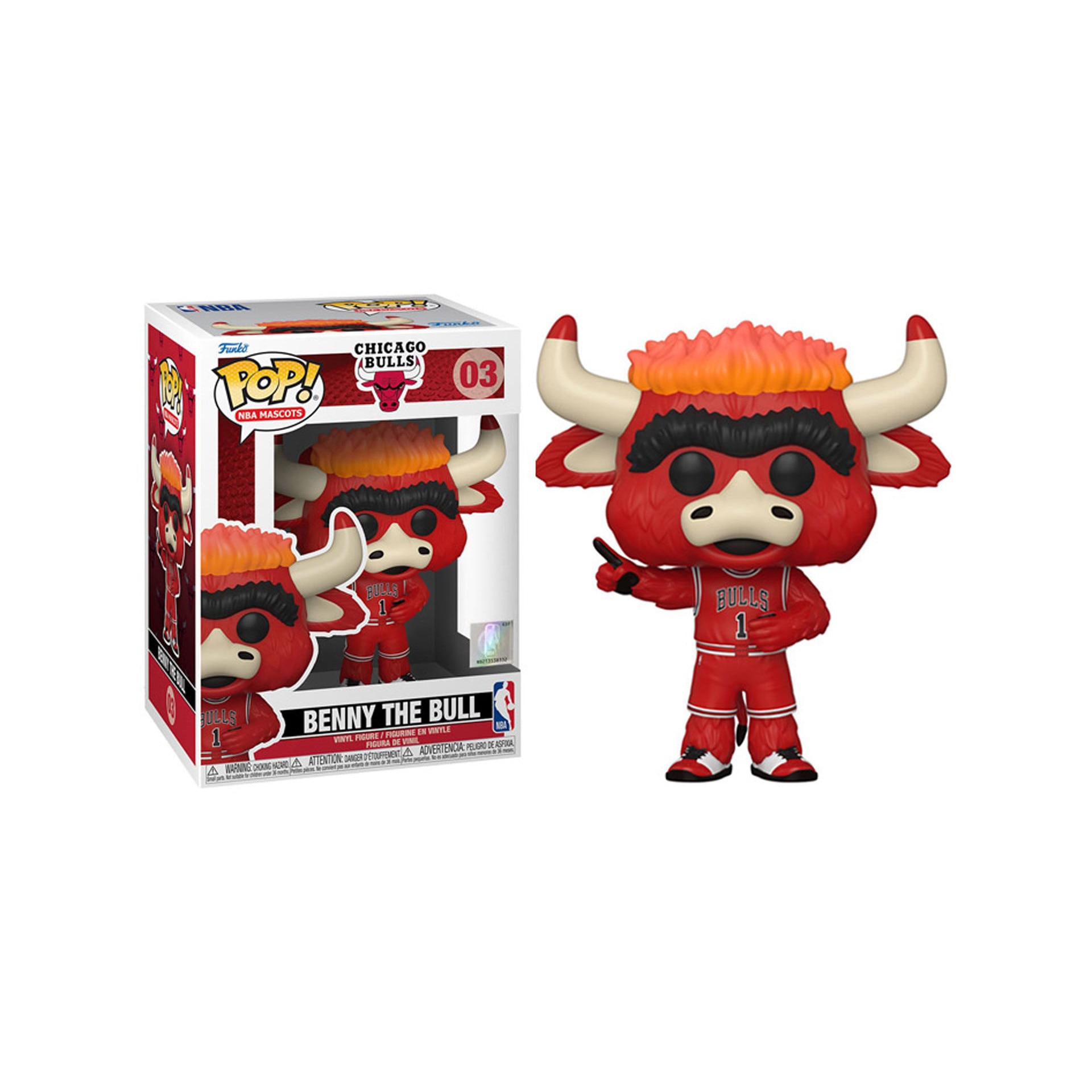 Funko Pop! Nba: Mascots - Chicago Benny The Bull Szobrocska - eMAG.hu