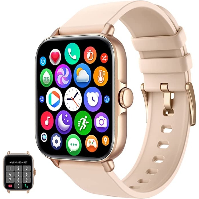 Ceas Smartwatch DT™ WATCH XII Always ON Display 1.9" Borderless 4D ...