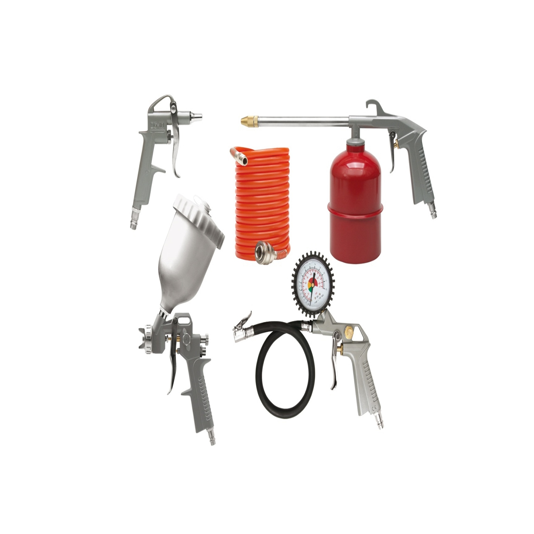 Kit Accesorii Compresor Pistol de Vopsit SEMERAY, 5 Piese Incluse - eMAG.ro