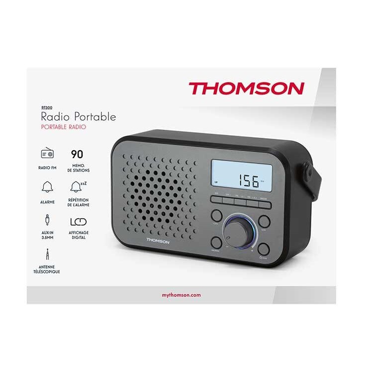 Radio analog Thomson RT300 FM AM LW FM - eMAG.ro