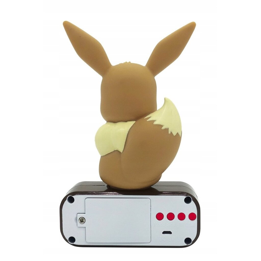 Ceas cu alarma cu lumina LED cu tema Pokémon Eevee - eMAG.ro