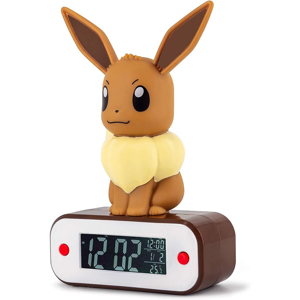 Ceas cu alarma cu lumina LED cu tema Pokémon Eevee - eMAG.ro