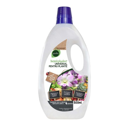 Ingrasamant universal Geolia, organic, lichid, 500 ml - eMAG.ro