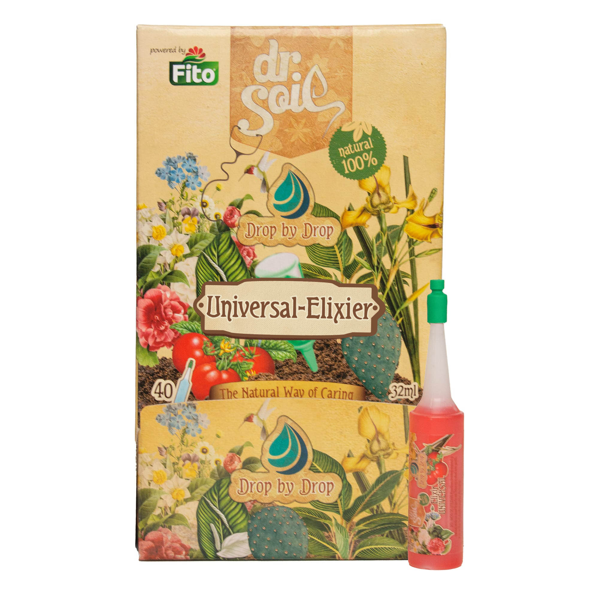 Комплект от 10 ампули Dr.Soil Drop-by-Drop за универсална употреба ...