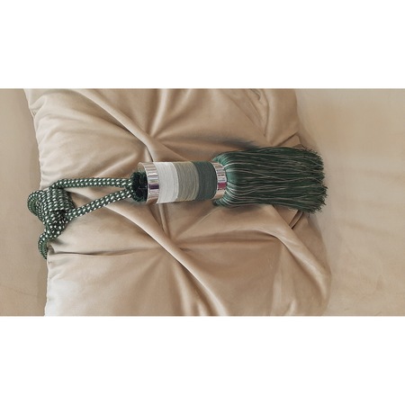 Set 2 ciucuri decorativi cu snur pentru perdele si draperii, Canaf ...