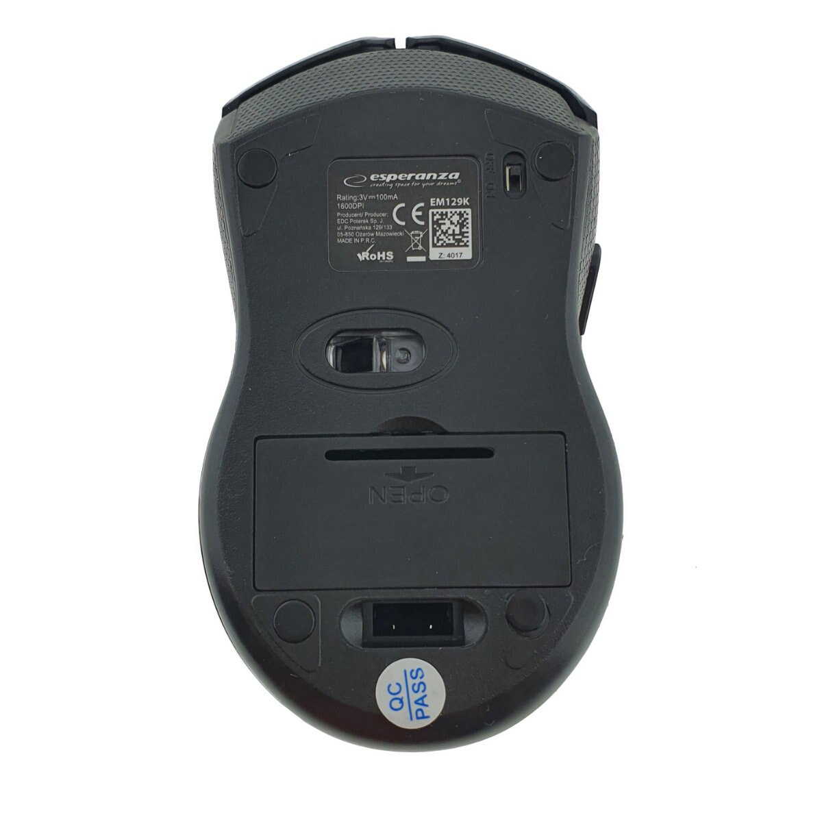 Mouse optic fara fir, 6D, Bluetooth v.5.0, Esperanza Virgo 94660, 120 x ...