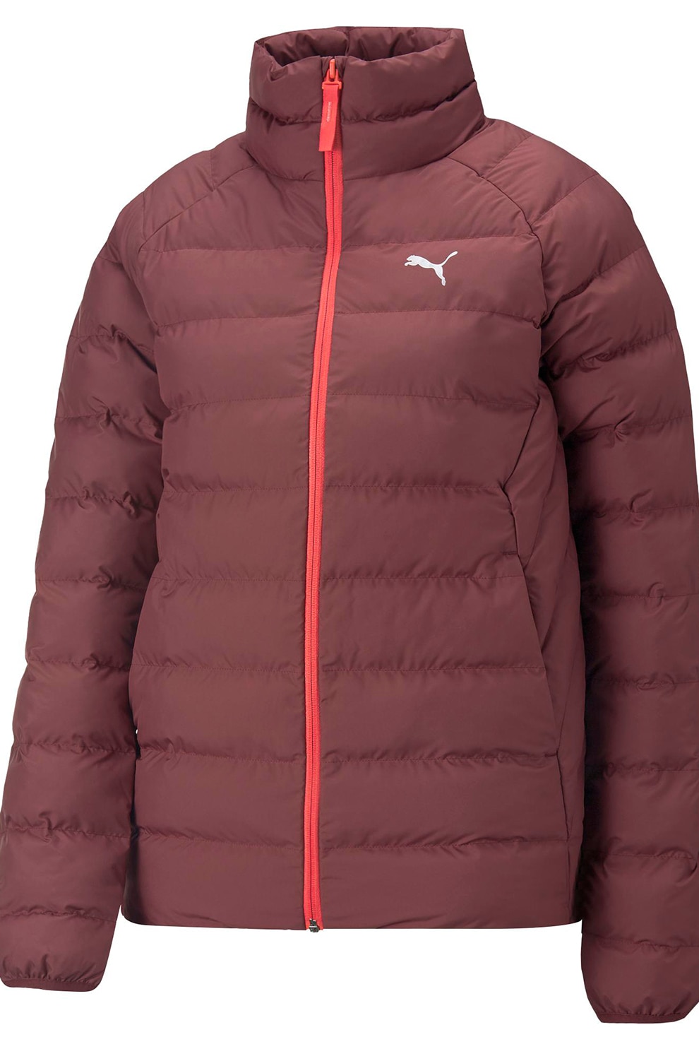 Puma, Geaca slim fit matlasata Active Polyball, Rosu bordo, S - eMAG.ro