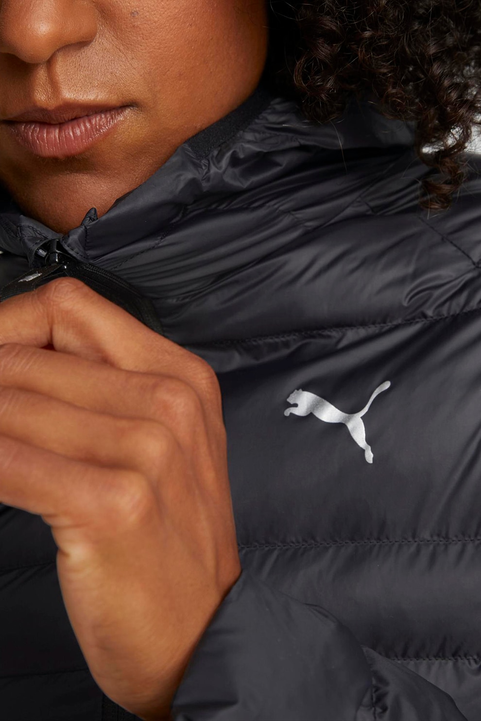 Puma, Geaca lunga cu gluga si finisaj rezistent la apa PackLITE - eMAG.ro